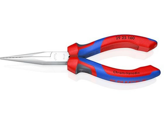 【仕様】●メーカー…KNIPEX（クニペックス）●型番…29　25　160●先端径×刃長…φ2×54mm●全長…160mm●重量…145g●ハンドル…コンフォート●仕上げ…クロムメッキ●材質…クロムバナジウム鋼●半丸●掴み面はクロスメッシュ...