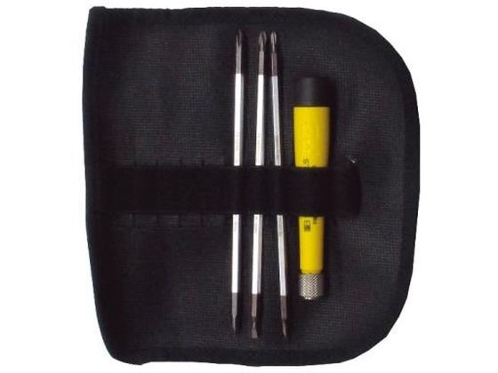 【仕様】●メーカー…PBSWISSTOOLS●型番…PB1110．ESD●［セット内容］…3本ビット組　（＋）＃00×（−）2mm、（＋）＃0×（−）2．5mm、（＋）＃1×（−）3．5mm●六角軸対辺…3．5mm●ハンドル長…85mm●ビ...