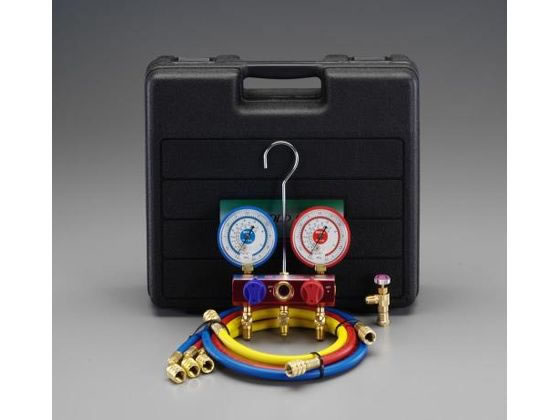 【仕様】●メーカー：ロテックス（ROTEX）●型番：RP7320H●圧力範囲（MPa）…連成計：−0．1〜5．3、圧力計：−0．1〜5．3●仕様…100cmホース3本（バルブ付）●接続ポート径…UNF1／2−20（5／16”フレア）●ゲージ...