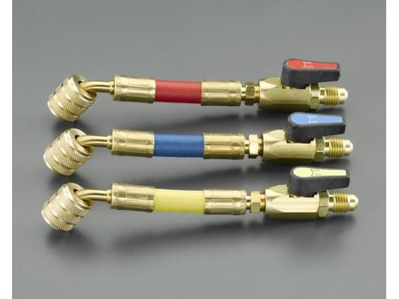 【仕様】●メーカー：ロテックス（ROTEX）●型番：RP1616−SSN●全長（色）…150mm（赤・青・黄）●ねじサイズ…1／4”オス×5／16”メス（ローレット）●常用圧力…3．0MPa●入数…各色1本（3本入）●柔軟性に富むハイプレッ...