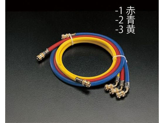 【仕様】●メーカー：ロテックス（ROTEX）●型番：RP1322●全長（色）…150cm（黄）●ねじサイズ…UNF1／2−20（5／16”フレア）●使用圧力…5．17MPa●破壊圧力…20．69MPa●適用冷媒…R410A●柔軟性に富むハイ...