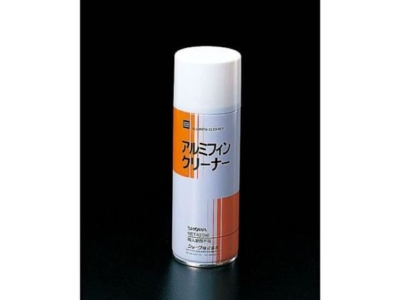 【仕様】●メーカー：ショーワ（SHOWA）●型番：2506904●商品名…アルミフィンクリーナエアゾール●液性…弱アルカリ性●内容量…420ml●成分…珪酸塩、グリコール系溶剤、非イオン系界面活性剤、消泡剤、液化プロパンガス、水●アルミフィ...