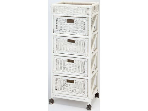 【商品説明】天然素材でしっかり仕上げたバスまわりの通気性良い定番品です。衣類を傷つけない内布付きも魅力な設計。一部組立式※キャスターのみ取り付け【仕様】●色：ホワイト●サイズ：（約）幅38×奥行33×高さ100cm●重さ：（約）8kg●素材...