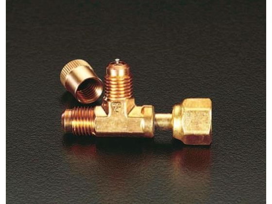 【仕様】●メーカー：ロテックス（ROTEX）●型番：RP458●接続径…1／4”MFL・3／8”MFL・1／4”MFL・V付×1／4”FFL●サイズ…54（W）x34（H）mm●入数…1個●フレアータイプ●HFC使用可能【備考】※メーカーの...