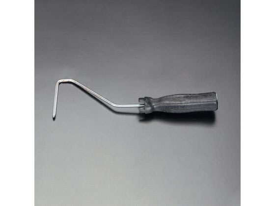 【仕様】●サイズ：100×305（L）mm●軸径：6mm●材質：軸：スチール、ハンドル：樹脂●重量：140g●用途：ローラー刷毛専用ハンドル●延長ポール取付け可能、ハンドルエンドがメスネジになっています。●対応製品：伸縮ハンドル／EA109...