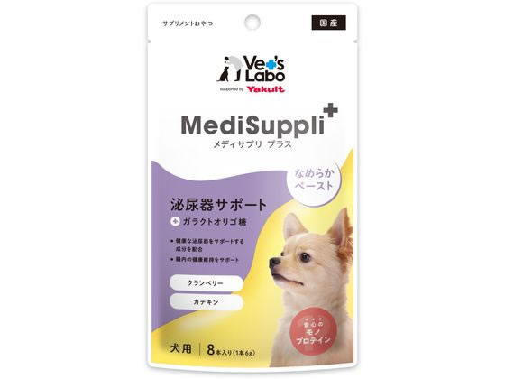 【商品説明】モノプロテインのなめらかなペーストに健康成分を配合した、おやつタイプのサプリメントです。泌尿器の健康維持をサポートするクランベリーやメチオニン、カテキンを配合しています。ガラクトオリゴ糖配合で、腸の健康もサポートします。（株）ヤ...