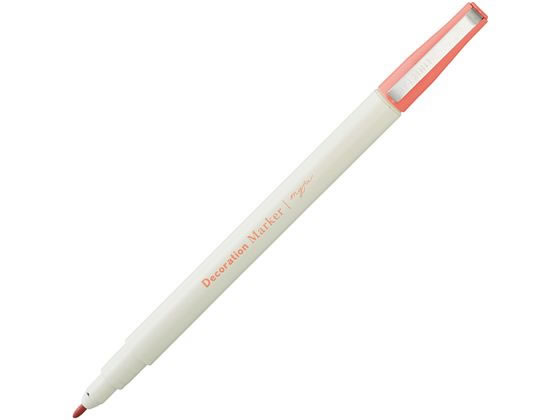 【商品説明】耐水性に優れた水性顔料インクで滲みにくく、重ね塗りもできてデコレーションやライン引きにおすすめです。線幅1．0〜1．5mmで、細かい部分も塗りやすく文字も書きやすいです。【仕様】●色：コーラルレッド●線幅：1．0〜1．5mm●水...