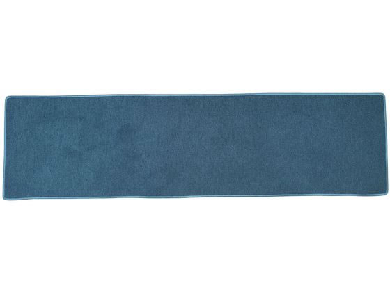 【商品説明】撥水加工を施しているので水はねもさっと一拭き。薄いから収納の邪魔にならず、つまずきにくく安心です。汚れたら洗濯機でまる洗いできます。裏面に滑り止め付き。【仕様】●カラー：ターコイズ●商品本体サイズ：幅180×奥行0．7×高さ47...