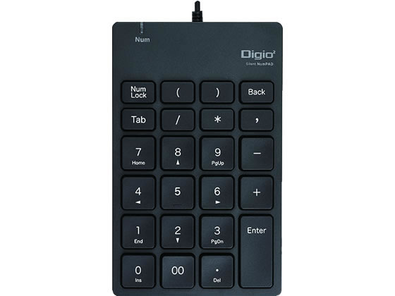 【商品説明】カチカチしないメンブレン新構造キー。エクセル入力に便利な「（」「）」キー搭載。周囲を気にせず作業に集中できます。キー同士が離れているアイソレーションタイプ。掃除がしやすく爪の長い女性でも扱いやすい。【仕様】●コネクタ形状：USB...