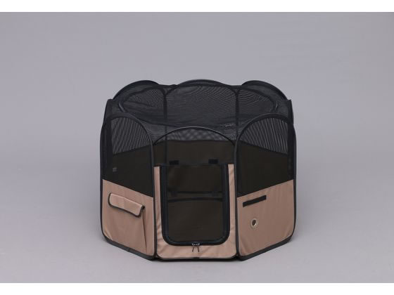 【商品説明】給水ボトルを取り付けることが可能で外出先でも簡単に水分補給ができます。持ち運びに便利なキャリングケース付きでペットの防災グッズとしてもおすすめです。【仕様】●商品サイズ：約幅920×奥行920×高さ620mm●商品重量：約3kg...