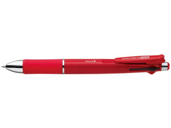 【商品説明】1本で黒・青・赤・緑の4色油性インクにシャープの5機能が使える多機能ペン。打合せや外出の時にこれ1本でとても便利。クリップをスライドさせ、続けてノックするとシャープ芯が出る。ノック部の後ろに消しゴム付き。可動式バインダークリップ...