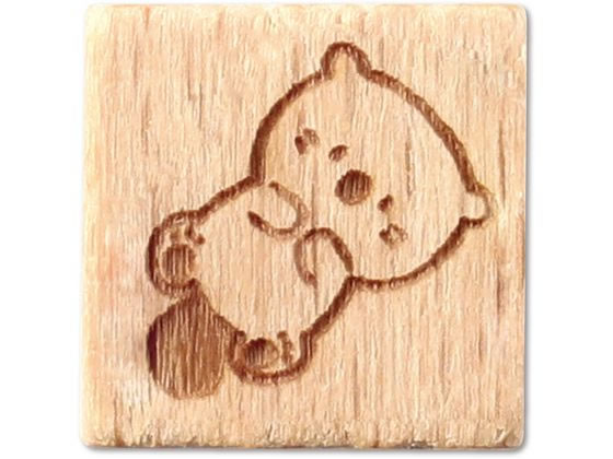 【商品説明】●キャッチコピー：海の癒し系、ラッコのスタンプ●商品説明：おなかを抱える姿がたまらないラッコの木製スタンプです。手帳に押すだけで、ほっこり気分に。優しい表情が魅力的です。10×10mmのワンポイントサイズで、メモや日記、カレンダ...