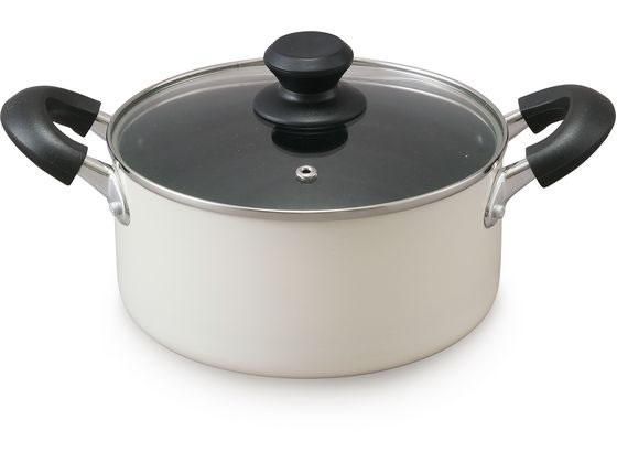 【商品説明】ダイヤモンドコーティングとは、人工ダイヤモンドを細かい粒子状にしてフッ素樹脂コーティングに配合したものです。汚れがつきにくいので、お手入れも簡単です。落ち着いた色合いでどんなキッチンにも合います。【仕様】●カラー：ホワイト●商品...