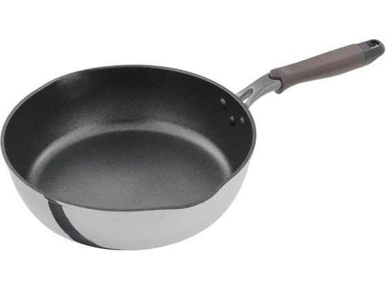 【商品説明】高耐久力で焦げ付きにくさ・お手入れしやすさが長持ち　外面ミラーIH対応フライパンシリーズ。金属ヘラ耐摩耗性試験200万回クリア。抜群の耐久力で焦げ付きにくさが長持ちします。どのキッチンにも合わせやすい外面ミラー仕上げ。握りやすい...