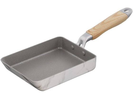 【商品説明】表面は高度な技術で上品な大理石模様。内面は耐摩耗性試験100万回クリアのシルバーマーブル。木目ハンドルはシリコーン塗装なので握りやすい。【仕様】●色：ホワイト●サイズ：幅35．2×奥行18．4×高さ8．5cm●重量：0．35kg...