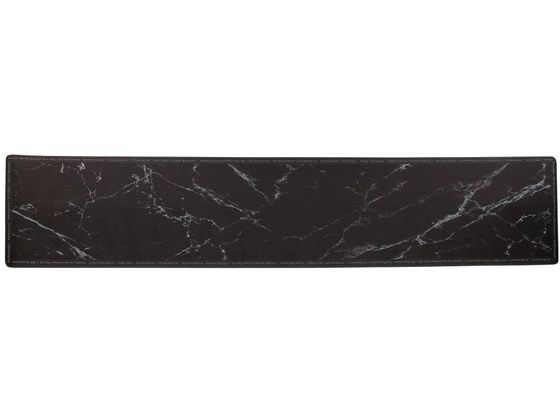 【商品説明】上品で洗練された印象を与える大理石模様のキッチンマット。厚さ6mmなので程よいクッション性があります。狭いキッチンスペースにも安心して使える幅40cm設計！防菌・防カビ・防炎・防臭の機能付きで、常に清潔にご使用いただけます。【仕...