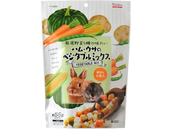 【商品説明】与えやすく個包装された嗜好性の高いおやつです。【仕様】ジャガイモ、カボチャ、コーン、ニンジン、インゲン、植物油【備考】※メーカーの都合により、パッケージ・仕様等は予告なく変更になる場合がございます。【検索用キーワード】すどー　ス...
