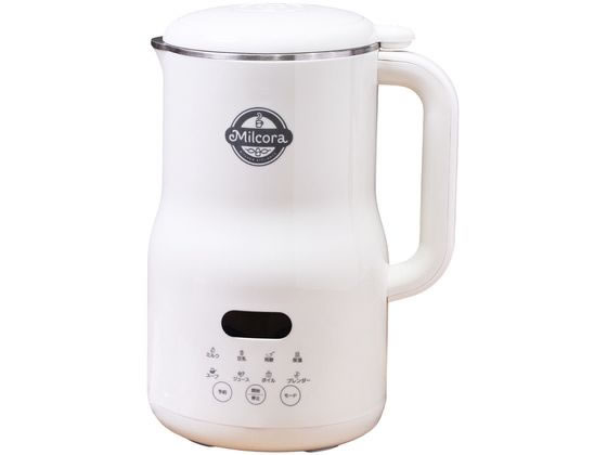 【商品説明】●添加物なしの手作り豆乳で、たんぱく質やイソフラボンを無駄なく毎日手軽に摂れる！●簡単操作＆自動調理：材料を入れてボタンを押せば自動で加熱＆撹拌●作り方はカンタン♪1．水を入れる→2．乾燥大豆を入れる→3．蓋をしてボタンを押す●...