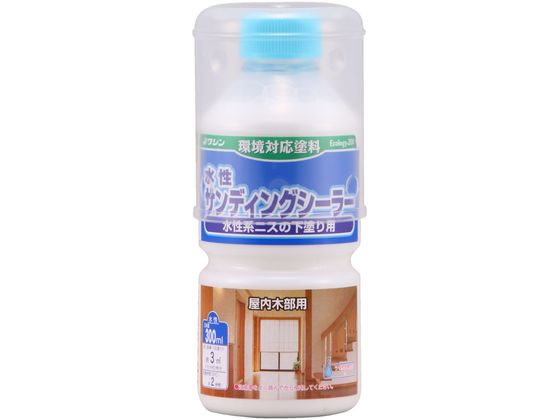 【商品説明】主な用途：屋内木部に水性系ニスを塗り場合の下塗り【仕様】●サイズ（横×縦×高さ）：65mm×65mm×151mm●重量：0．36kg【備考】※メーカーの都合により、パッケージ・仕様等は予告なく変更になる場合がございます。【検索用...