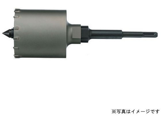 【商品説明】クイックチェンジセンターピン（32φ以上）採用によりガイドプレート不要の正確な位置決めができます。無筋コンクリート、ブロック、レンガなどの穴あけ作業に。【仕様】●全長：105mm●使用電動機：SDS軽量ハンマードリル●有効長：7...