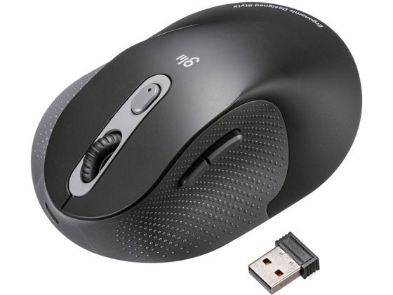 【商品説明】手に自然にフィットするエルゴノミクスデザインのワイヤレスマウスです。指が自然に左右ボタンに当たる形状で快適に操作でき、約50分の急速充電に対応しています。青色LEDセンサーにより光沢のあるデスク面でもスムーズに操作可能です。戻る...
