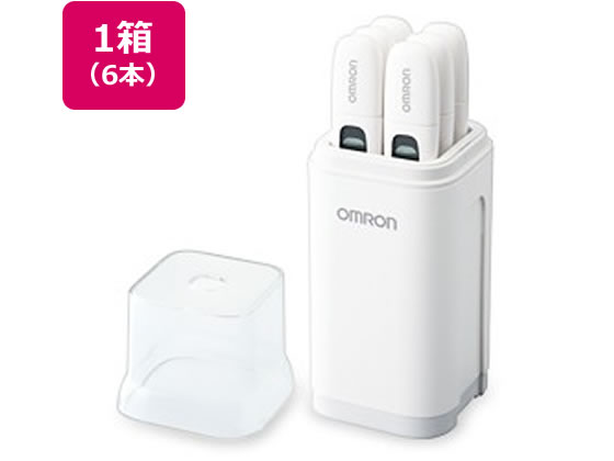 【商品説明】使いやすさと作業効率にこだわった医療機関向け予測式体温計。オムロン独自のアルゴリズムで、検温開始から体温の上がり方を分析・演算し、約10分後の体温を平均20秒で予測します（実測検温もできます）。はさみやすく、わきの下でずれにくい...