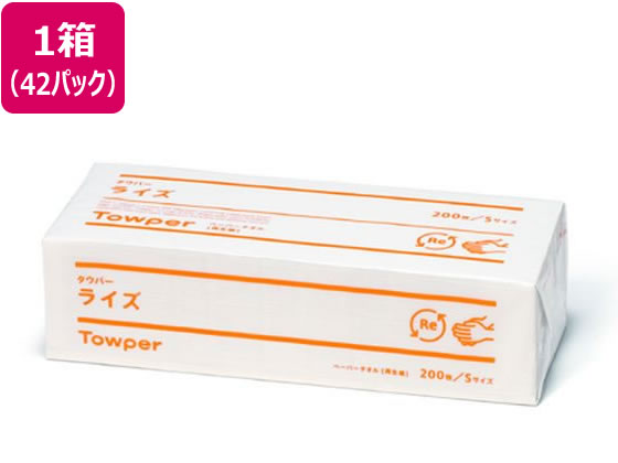 【商品説明】ハードタイプのペーパータオル。紙が強く、しっかりとした拭き心地で頼りになる1枚！使用量を抑えて経済的！エンボス加工をした手になじみ易い小判タイプ。【仕様】●シングル●シートサイズ：170×220mm●材質：再生紙●入数：200枚...