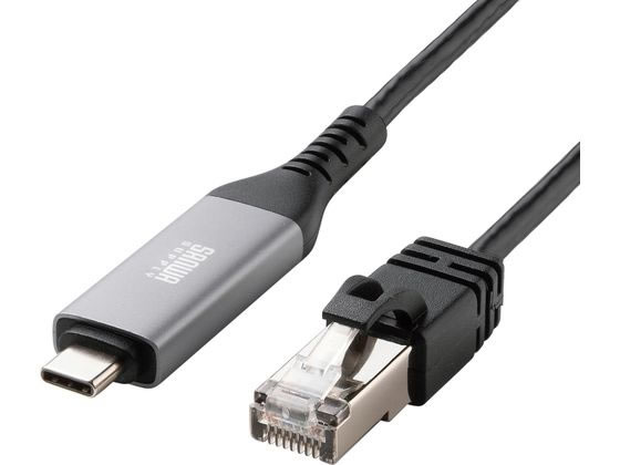 【商品説明】USB　Type−CポートをLANポートに変換し、有線ネットワークへ直接接続できるアダプタです。LANポートを搭載していないパソコンでもケーブル1本で簡単に有線接続ができ、Wi−Fiよりも安定した通信環境を実現します。最大1Gb...