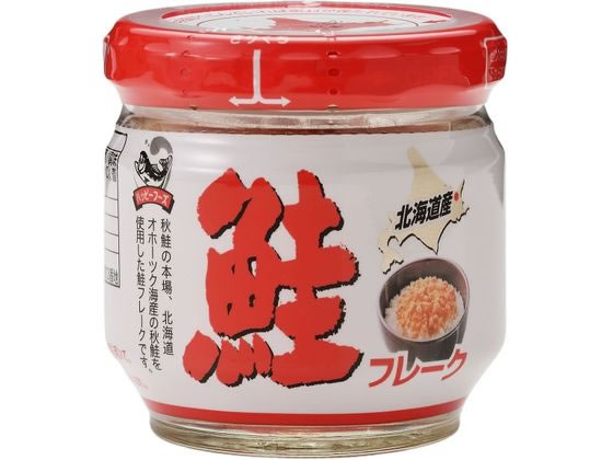 【商品説明】北海道オホーツク海産の秋鮭を使用し、大豆たんぱくや合成着色料を使用しないで鮭本来の風味を活かした鮭フレークです。フレークタイプですので、お弁当・パスタ・炒飯・卵焼き等様々な場面でご利用いただけます。【仕様】●内容量：50g【備考...