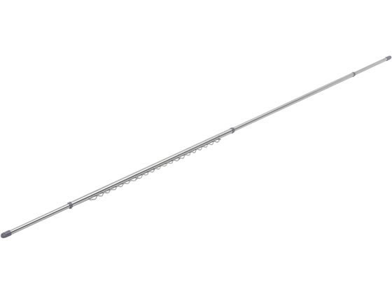 【商品説明】収納や持ち運びに適したジョイント式を採用しています。ジョイント式なので、簡単に組み立てができます。両端はそれぞれ伸縮します。使用場所や洗濯物の量に合わせて、使いやすい長さに調節できます。耐荷重約8kgで、家族での使用も実用的です...
