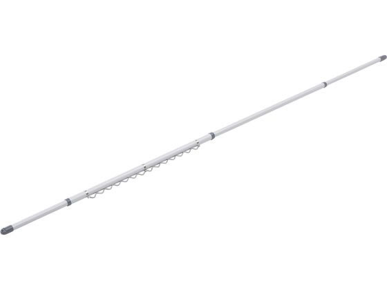 【商品説明】収納や持ち運びに適したジョイント式を採用しています。ジョイント式なので、簡単に組み立てができます。両端はそれぞれ伸縮します。使用場所や洗濯物の量に合わせて、使いやすい長さに調節できます。耐荷重約8kgで、家族での使用も実用的です...