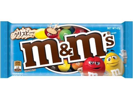 【商品説明】●サクサクしたライスパフとミルクチョコレートをカラフルにシュガーコーティングした粒チョコレートの代名詞。シュガーコーティングにより、表面が溶けにくく、手を汚さずに手軽に召し上がれます。●軽減税率8％【仕様】●内容量：42g【備考...
