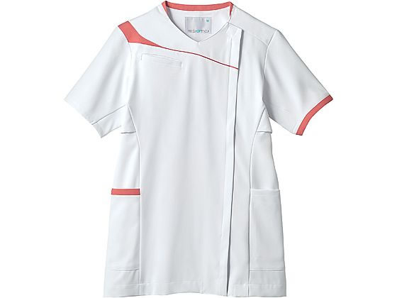 【商品説明】肩口スナップで着脱しやすく、ストラップ保持機能や内ポケット、脇下通気など実用性抜群。バイカラーのアシンメトリーなデザインが特徴です。適度なハリと伸縮性で、綺麗なシルエットを保ちつつ動きにフィット。制菌・透け防止・吸汗・制電・防汚...