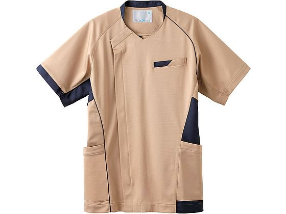 【商品説明】着脱がしやすい、肩口スナップボタン仕様。スムーズな肩まわりの動きを実現するパターンデザインで、動きをサポート。時計などを掛けるのに便利な、ウエストループ付き。脇ポケットには、小物を整理しやすい内ポケット付き。脇下がベンチレーショ...