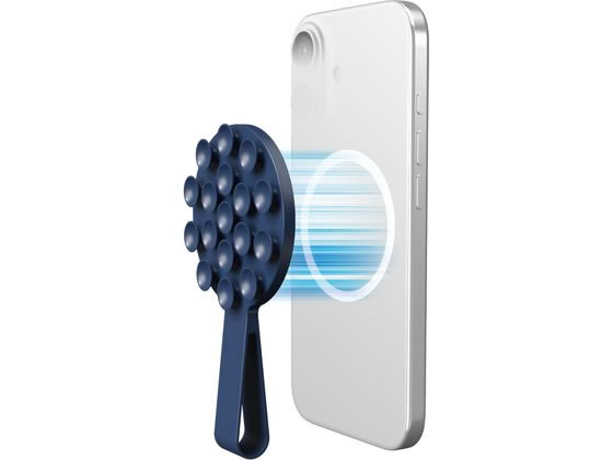 【商品説明】壁や鏡、窓ガラスなどの平らな面にシリコン吸盤で簡単に吸着可能。スマートフォンを自由な向きで固定できます。※素材によっては吸着できない場所があります。※取り付け面は、必ず平らで清潔な状態にしてください。※落下するおそれがあるため、...