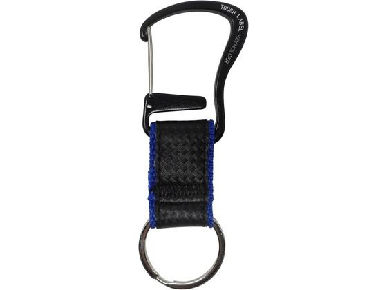 【商品説明】カギやツールなど簡単に着脱できる便利なカラビナです。鍵や小道具の管理・保持に。軽くて持ち運びに便利でオシャレなカラビナです。【仕様】●材質：カラビナ／アルミニウム、キーホルダー／亜鉛ダイキャスト●製品サイズ：45×100×9mm...