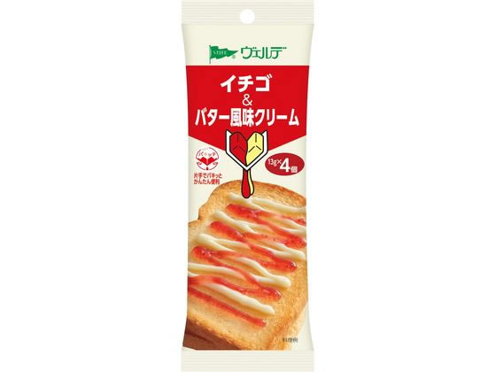 【商品説明】甘酸っぱいイチゴジャムに、ロレーヌ岩塩を使用したコクのあるバター風味クリームを合わせました。【仕様】●内容量：52g（13g×4個）●注文単位：1袋【備考】【賞味期限2026.3.27】【検索用キーワード】アヲハタ　あをはた　ヴ...