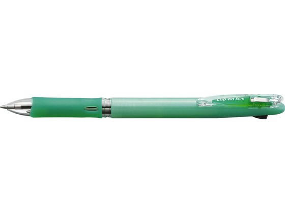 【商品説明】わずか軸径10．8mm！単色ボールペン並のスリムなボディ。1本で黒・赤の油性2色が使える多色ボールペン。ひも通し穴付きで首から下げることもできます。【仕様】●ボール径：0．7mm●軸径：10．8mm●油性●ラバーグリップ●長さ：...
