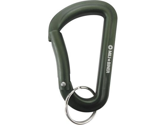 【商品説明】カギやツールなど簡単に着脱できる便利なカラビナです。鍵や小道具の管理・保持に。軽くて持ち運びに便利でオシャレなカラビナです。【仕様】●材質：アルミニウム●製品サイズ：45×75×8．5mm●重量：23g●このカラビナは登はん用で...