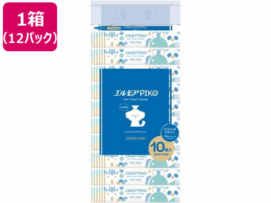 【商品説明】どうぶつを散りばめたデザインで、そのまま置いてもかわいいパッケージです。パッケージにかくれている20匹のどうぶつも探してみてください。300枚（150組）のコンパクトサイズで持ち運びにも便利です。【仕様】●パルプ100％●シート...