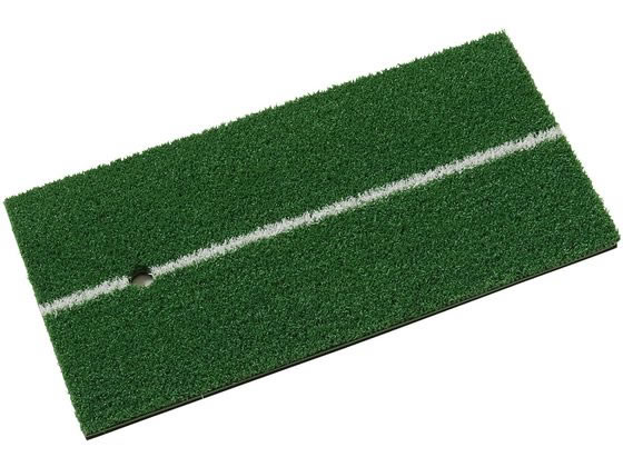 【商品説明】アプローチ練習はもちろん、フルショットも可能な白線入りショットマット！7mmと肉厚なラバースポンジがショット時の衝撃をやわらげるので室内の練習にも最適。様々な練習に使用できるので初心者から上級者までトレーニングが可能です。アプロ...