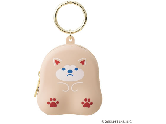 【商品説明】大きめの丸カラビナ付きだから、バックの持ち手などに簡単に取り付けられてチャームとしても使用できます。イヤホンやリップクリームなどの小物の持ち歩きに便利です。【仕様】●柄：ハチ●サイズ：縦89×横74×厚さ38mm●材質：本体／シ...