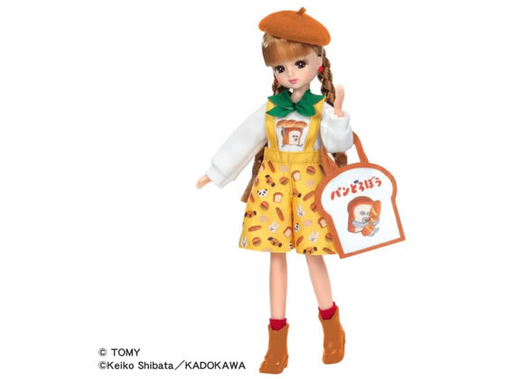 【商品説明】パンどろぼうがプリントされたトップスとバッグ、たくさんのパンのイラストがプリントされたキュロットがポイント。小さな絵本型紙小物はバッグにしまえるサイズです。【仕様】（C）　TOMY（C）Keiko　Shibata／KADOKAW...