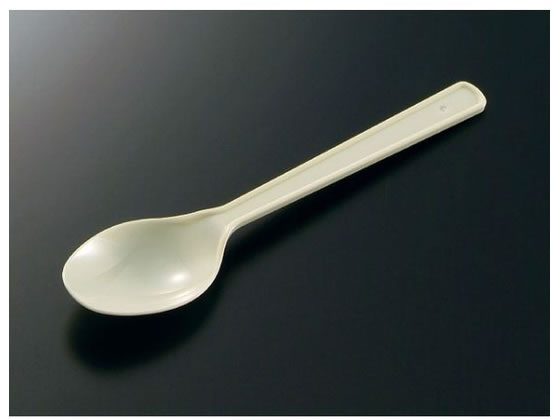 【商品説明】個包装されていない裸タイプです。長さ14cm。スプーンやフォークなどサイズや包装形態でお選びください。【仕様】●サイズ：140×34mm材質：ポリスチレン色：白●入数：100枚【備考】※メーカーの都合により、パッケージ・仕様等は...