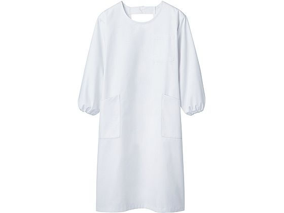 【商品説明】住商モンブランのメディカル。予防衣。制菌・透け防止・制電・防汚加工を付与、患者さんとの距離が縮まるもう一枚のユニフォーム【仕様】●素材：制電交織タッサー　混率：ポリエステル85％　綿15％●制菌加工●透け防止●制電●防汚●両脇ポ...