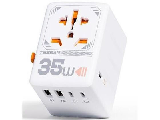 【商品説明】●全世界対応変換プラグ●USB−C最大35W急速充電対応●コンパクト計量デザイン●224カ国対応便利なグローバル旅行タップ●斬新なデザインで若者の好みにぴったり●35W急速充電で短時間でパワフル充電【仕様】●Rating：100...