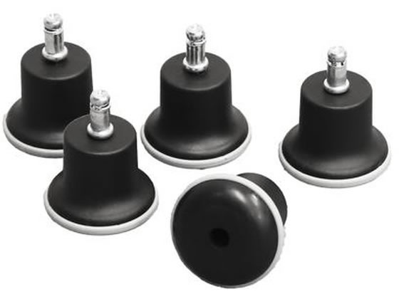 【商品説明】対象商品を必ずご確認ください。【仕様】●外寸／直径64×高さ82．7mm●カラー／ブラック●材質／ナイロン●重量／0．3kg●耐荷重／20kg（1個あたり）●対象商品／CRH−1−FW、CRH−1FL−FW、CRH−1TA−FW...