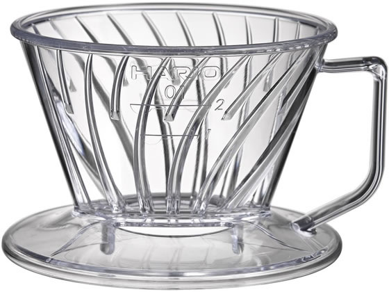 【商品説明】●ハンドドリップ初心者にむけた、台形＋小さな二つ穴とスパイラルリブのコーヒ—ドリッパーです。●コーヒー粉の計量も簡易にできるよう、ドリッパーにメモリを設定。●スパイラルリブと小さな二つ穴の仕様にして、コーヒーが膨らみやすく味の再...