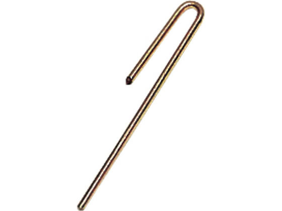 【商品説明】グランドロープを固定するのに必要な杭。【仕様】●素材・材質：スチール（クロメートメッキ仕上）●サイズ：3mm×10cm●原産国：日本【備考】※メーカーの都合により、パッケージ・仕様等は予告なく変更になる場合がございます。【検索用...