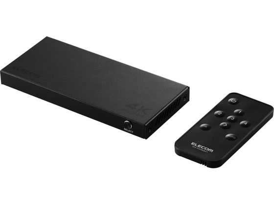 【商品説明】●最大4台のHDMI（R）機器を接続し、ボタンを押すだけで接続機器を切り替えながら1つのディスプレイで映画やゲームを楽しめるHDMI切替器です。●本体のボタンもしくは付属のリモコンでポート切り替えが可能。離れた場所からも操作でき...